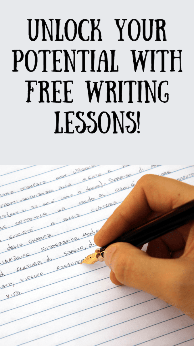 Unlock Your Potential: Dive into the World of Free Writing Lessons ...