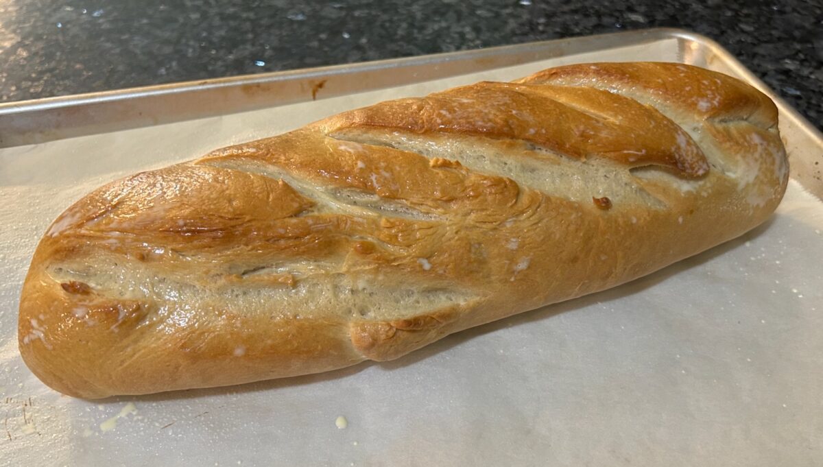 Crusty Italian Bread (Bakery-Style Loaf) - Janice Thompson, Author